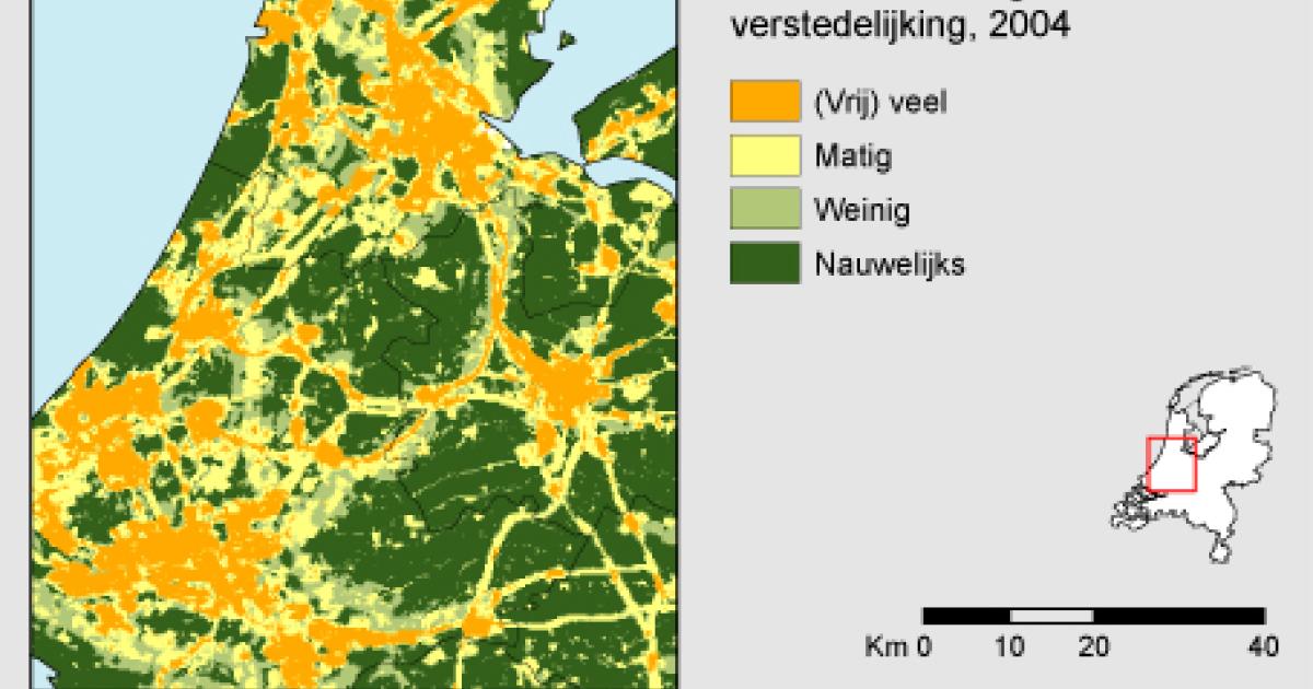 Visuele invloed van verstedelijking op het landschap | Compendium voor ...